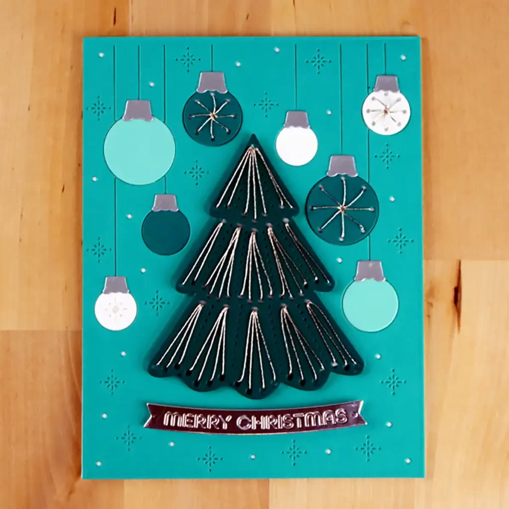 Make 4 Stunning Stitched Cards! - Cut Color & Create