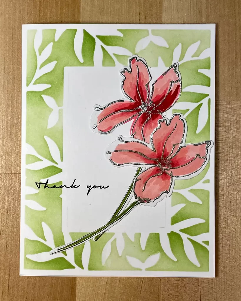 How to Make a Die Cut DIY Card - Cut, Color, & Create