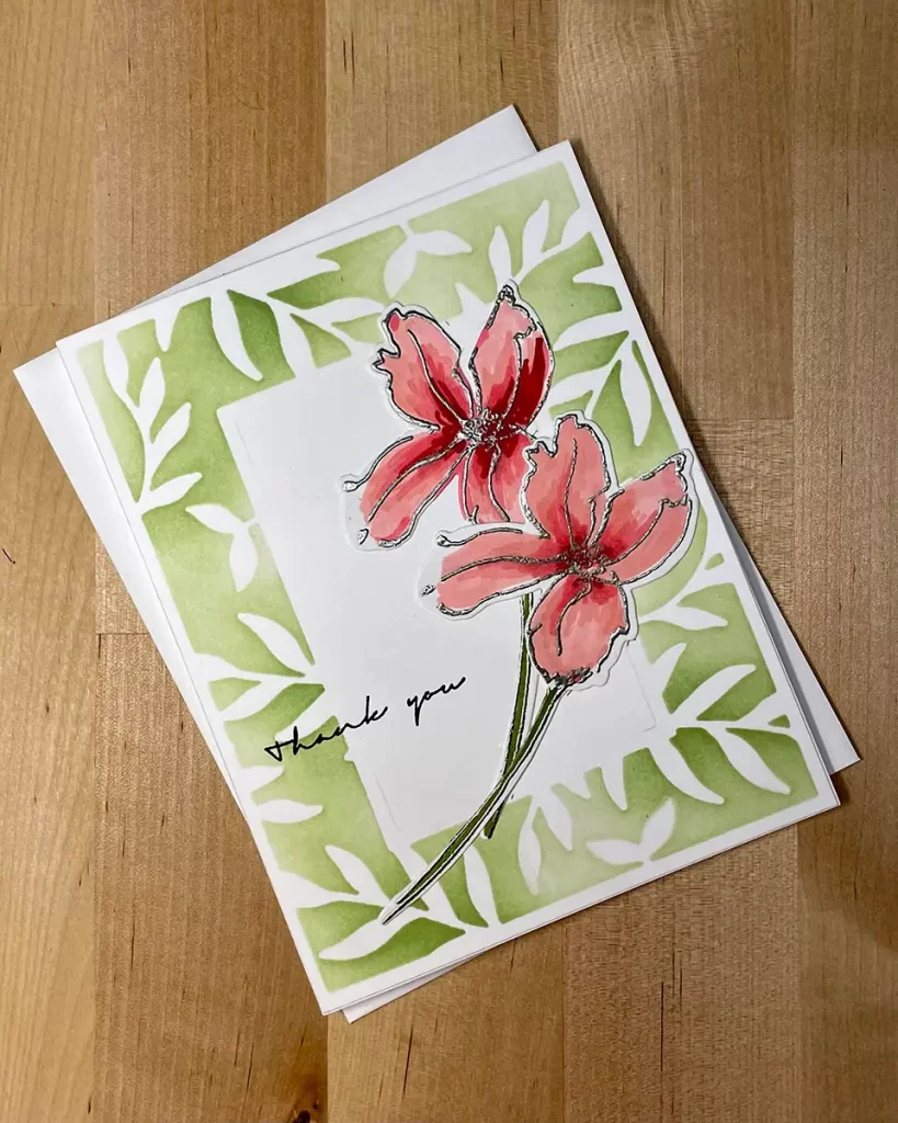 How to Make a Die Cut DIY Card - Cut, Color, & Create