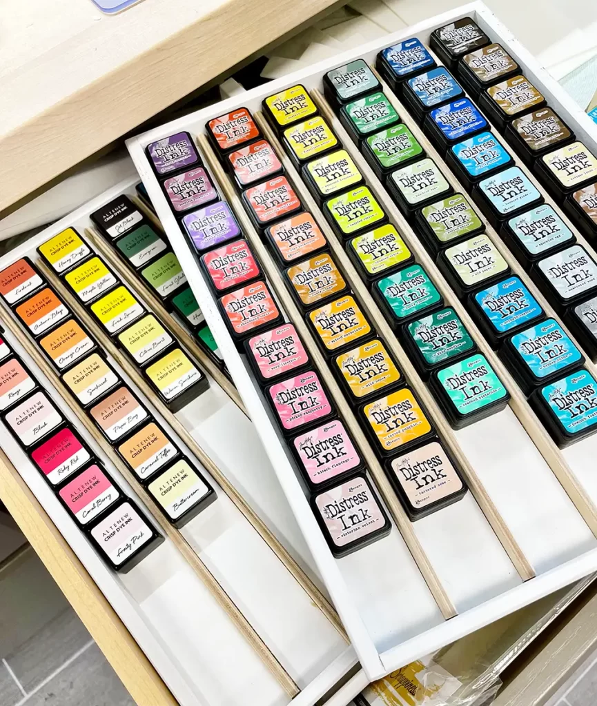 How To Optimize Your Cardmaking Ink Organization - Cut, Color, & Create