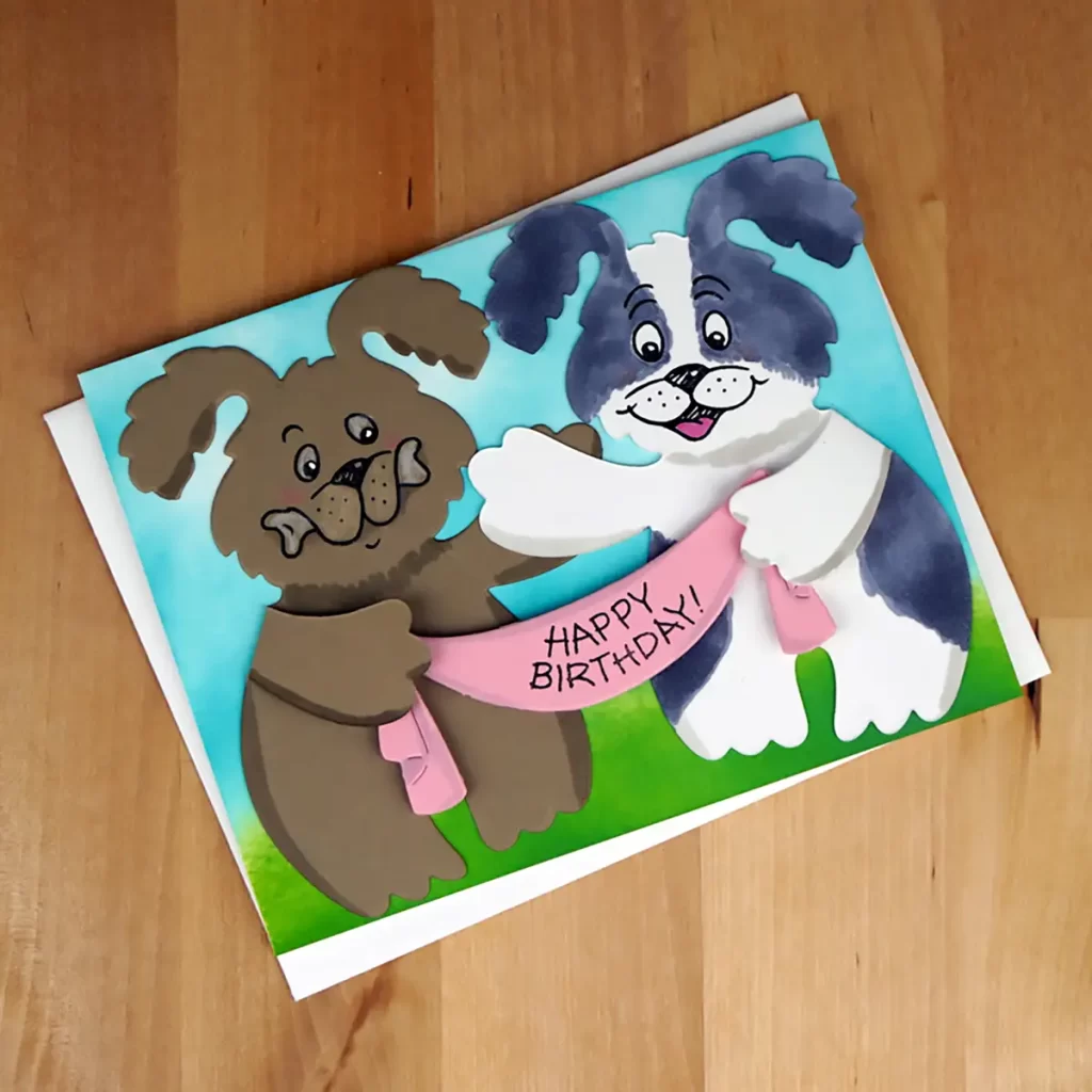 How To Make 4 Cute Cards! - Cut, Color, & Create