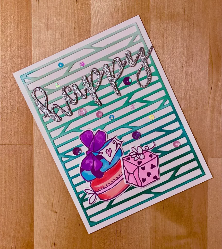 How To Make Cardmaking Stencils - Cut, Color, & Create