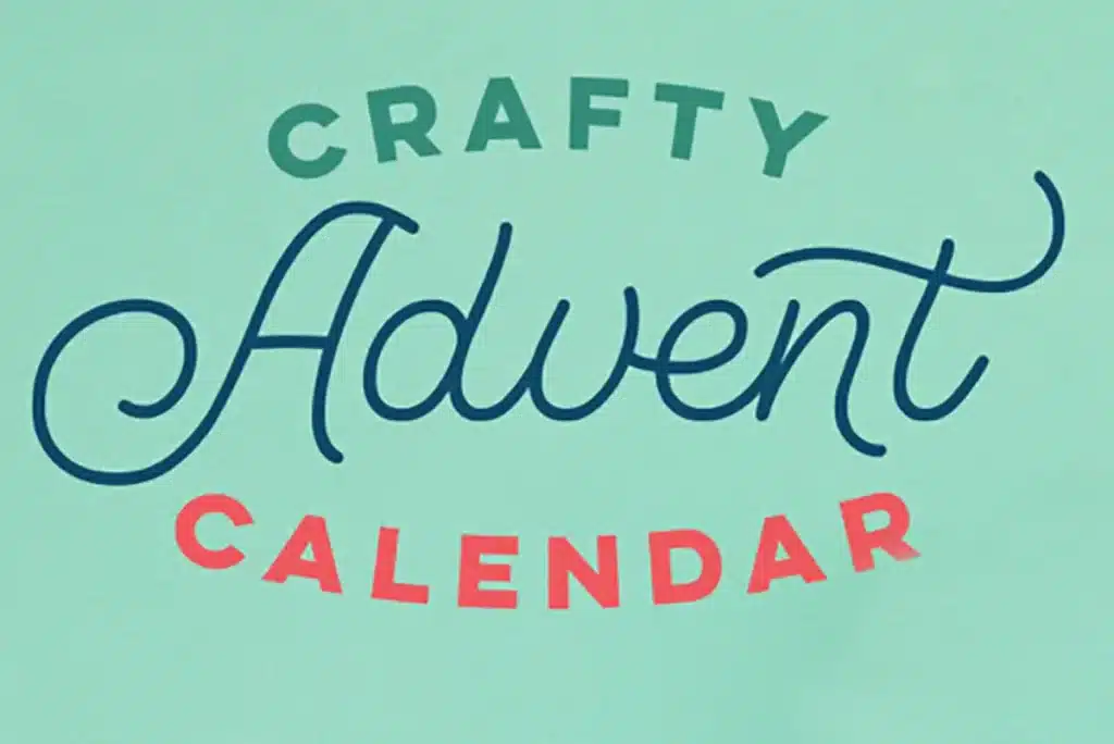 Advent Calendar Day 1 - Cut, Color, & Create